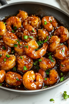 Honey Garlic Shrimp - That Oven Feelin