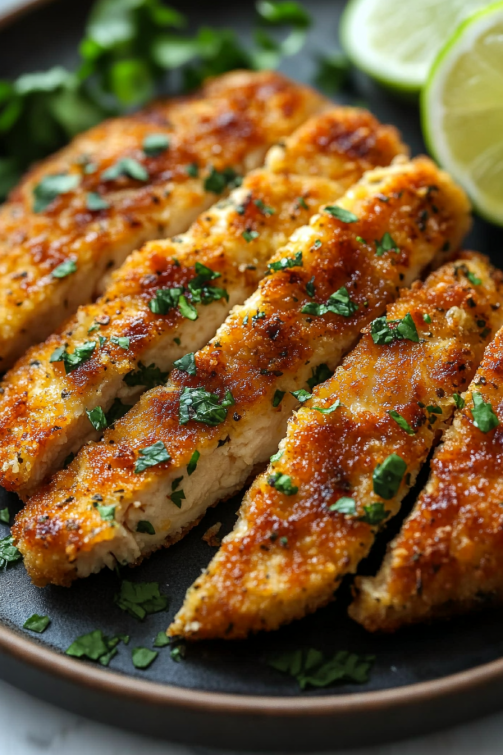 Italian Breaded Chicken Cutlets - That Oven Feelin