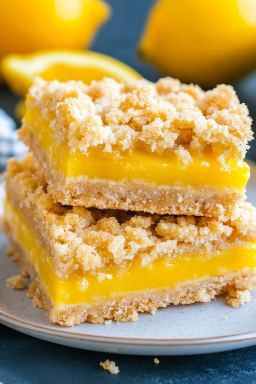 Lemon Crumb Bars - That Oven Feelin