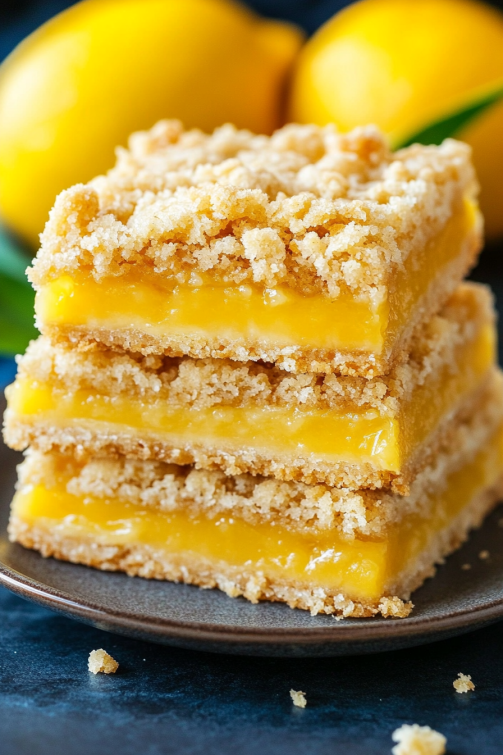 Lemon Crumb Bars - That Oven Feelin