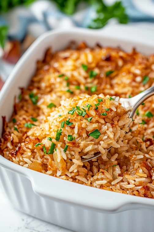 Stick Of Butter Rice - That Oven Feelin