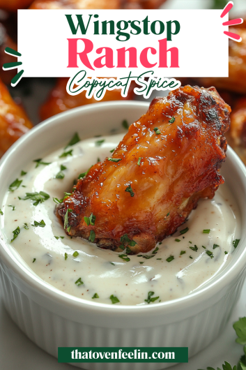 Copycat Wingstop Ranch Recipe - That Oven Feelin
