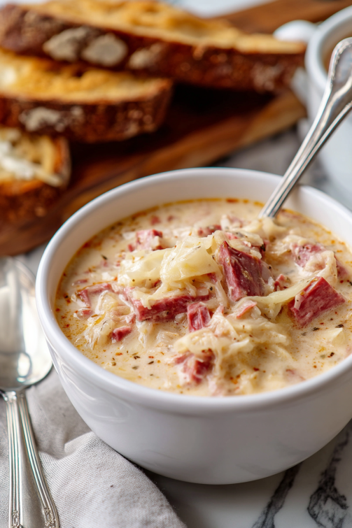 Creamy Reuben Soup - That Oven Feelin