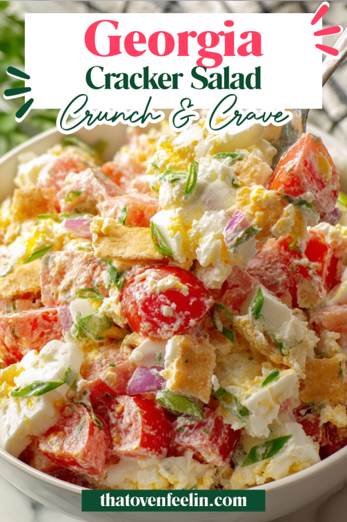 Georgia Cracker Salad - That Oven Feelin