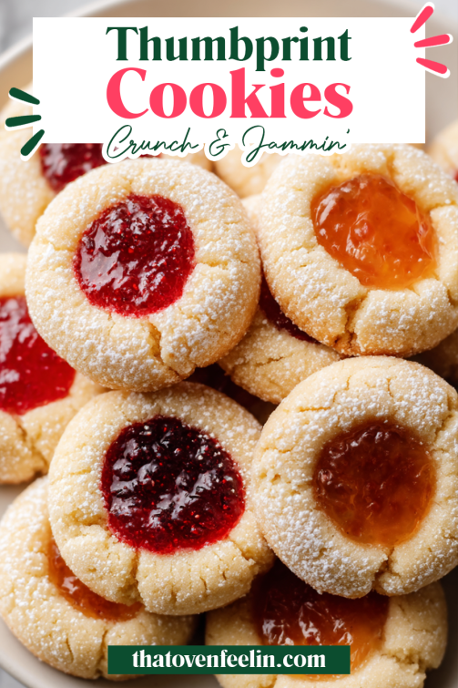 Thumbprint Cookies - That Oven Feelin