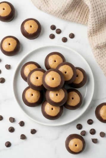 No-Bake Buckeye Balls - That Oven Feelin