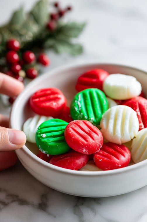 Cream Cheese Mints - That Oven Feelin