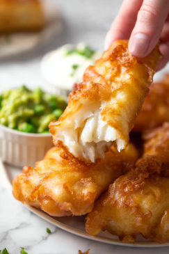 Crispy Beer Batter Fish Recipe - That Oven Feelin