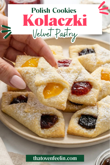 Kolaczki (Polish Cookies) - That Oven Feelin