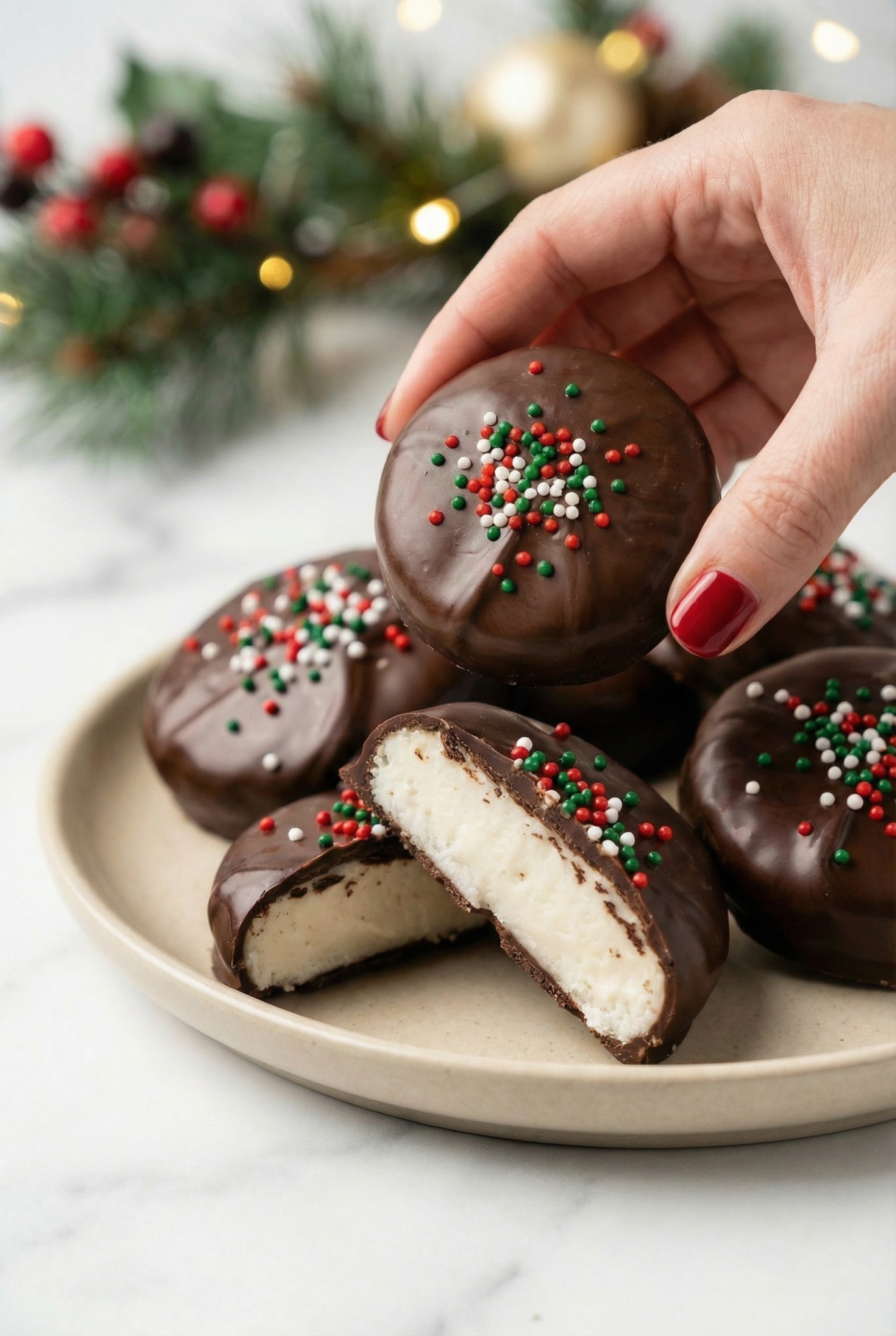Peppermint Patties Recipe - That Oven Feelin